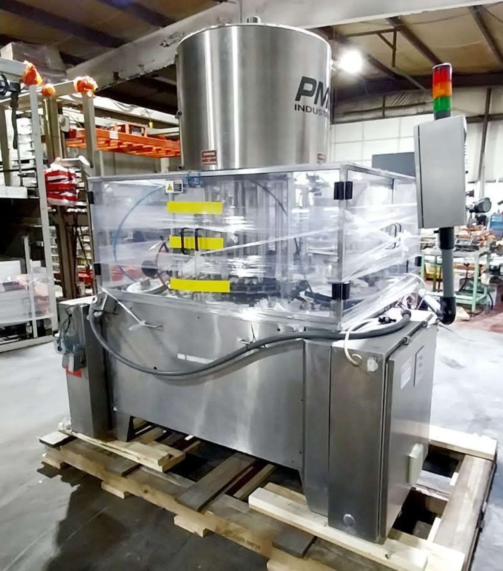 PMC INDUSTRIES MODEL XRC-1800 AUTOMATIC ROTARY PUMP PLACER Item ...