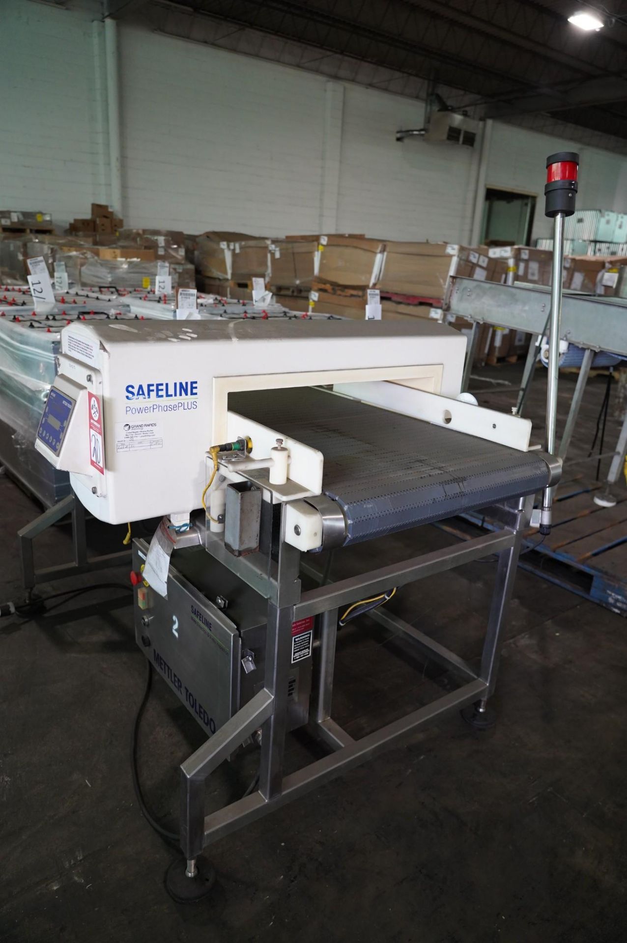 METTLER TOLEDO SL2000 METAL DETECTION AND X-RAY INSPECTION MACHINE YEAR ...