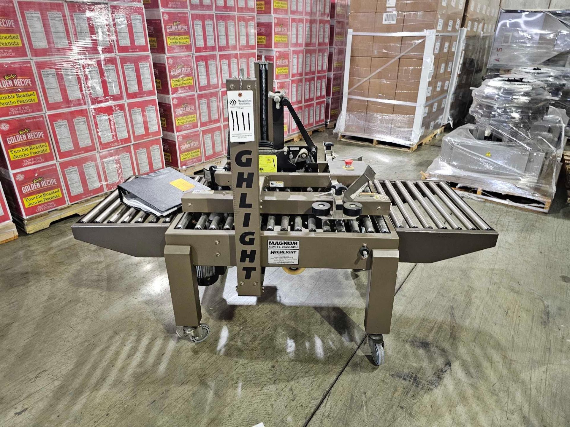 HIGHLIGHT MAGNUM 2300-SDU ADJUSTABLE TOP AND BOTTOM CASE SEALER ...