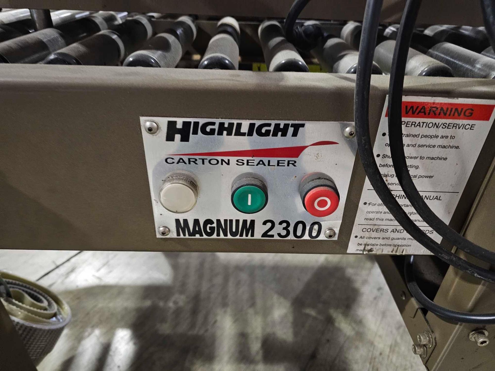 HIGHLIGHT MAGNUM 2300-SDU ADJUSTABLE TOP AND BOTTOM CASE SEALER ...