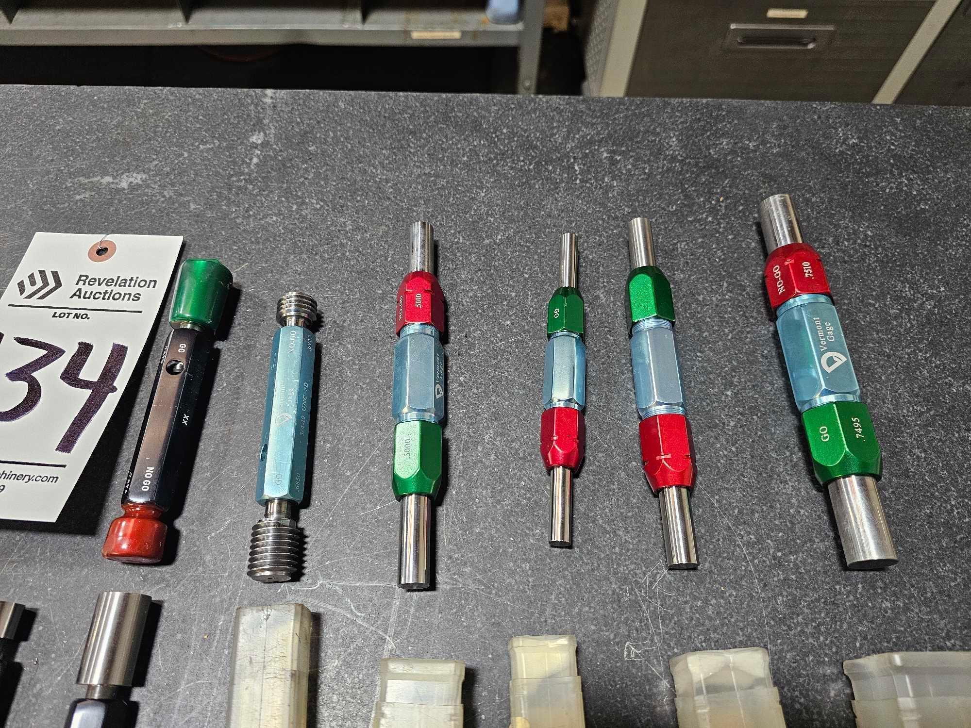 (8) THREAD AND PIN GAGES Item Location - Tulsa, OK