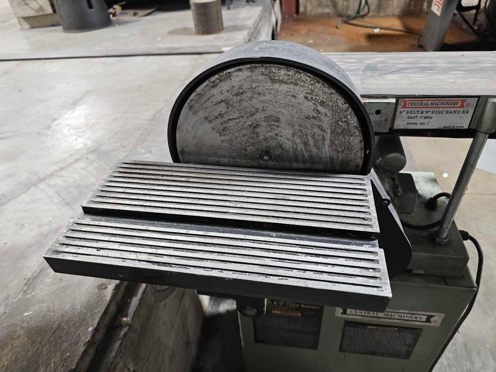 CENTRAL MACHINERY 6" BELT AND 9" DISC SANDER Item Location - Tulsa, OK ...