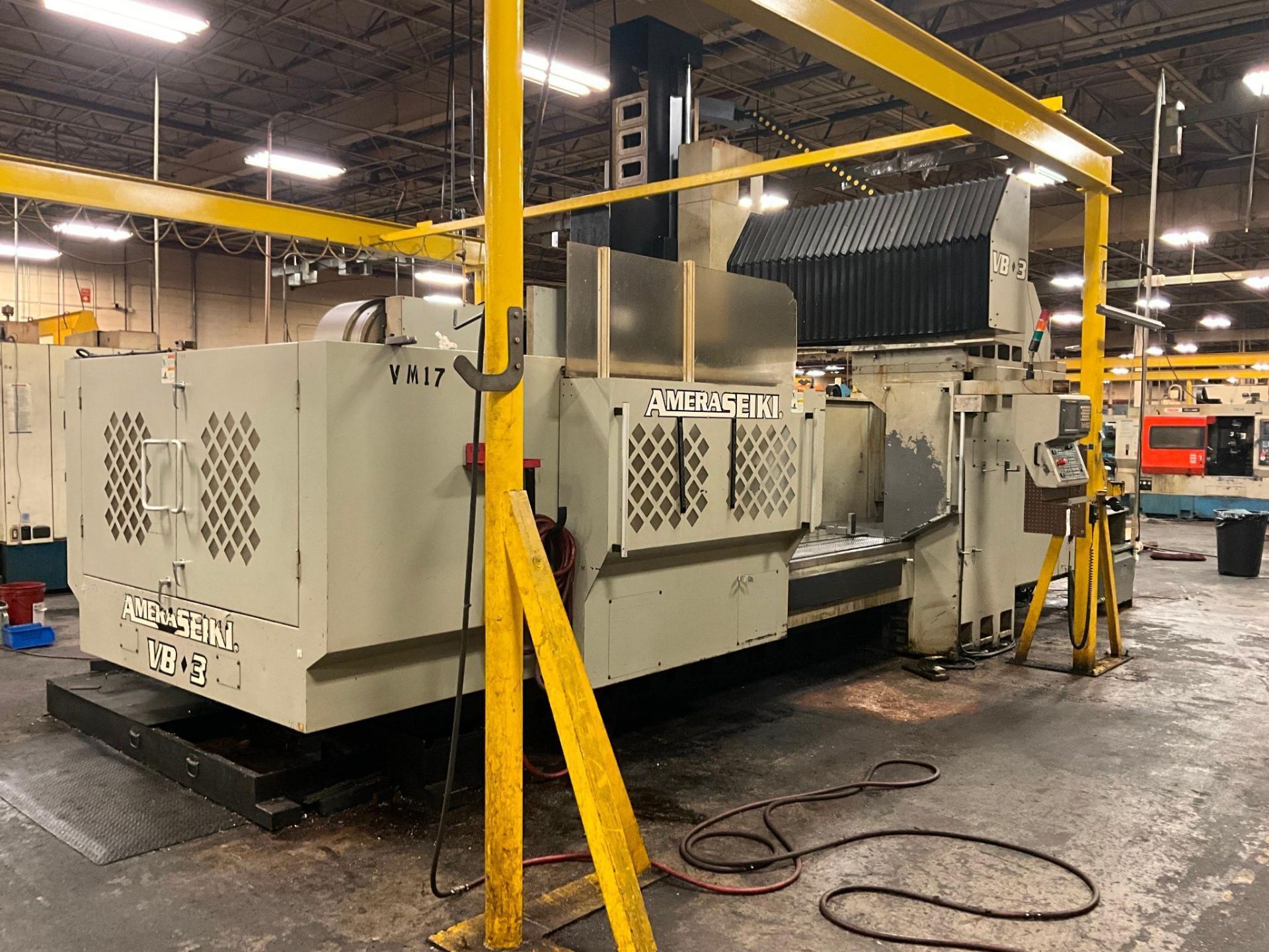 AMERA SEIKI VB-3 BRIDGE MILL MFG. NO: 2011049 DATE: 11/2008 CONTROL ...