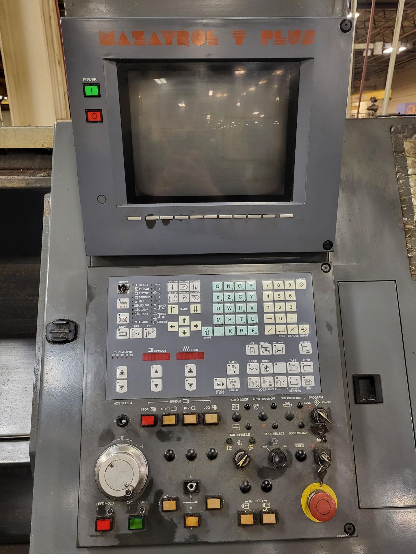 1996 MAZAK QUICK TURN 30 CNC LATHE W/ MAZATROL T PLUS CONTROL SN:119420 ...