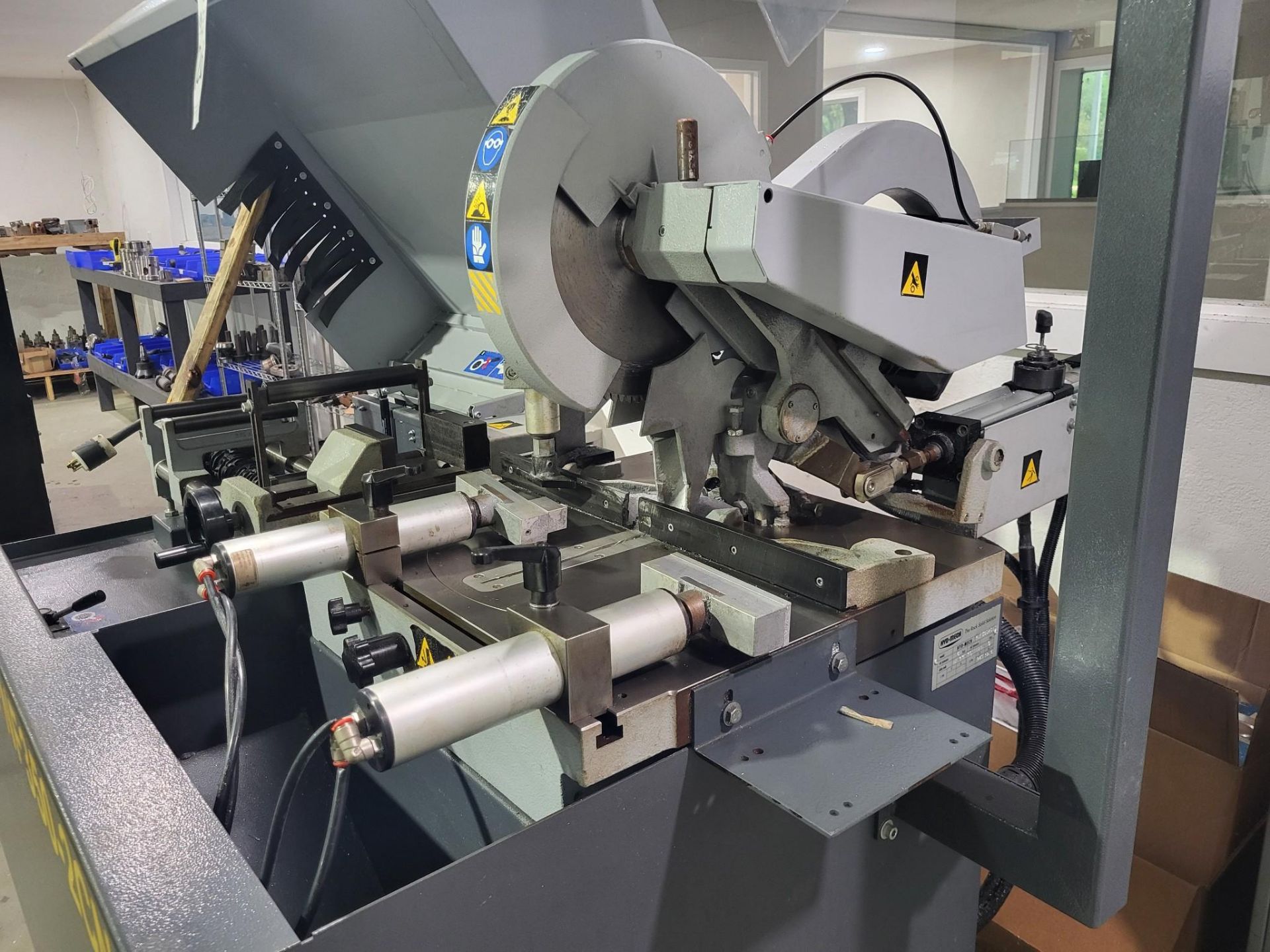 2012 HYD-MECH PNF350-2 CNC CIRCULAR COLD SAW SPECIFICATIONS: BLADE DIA ...