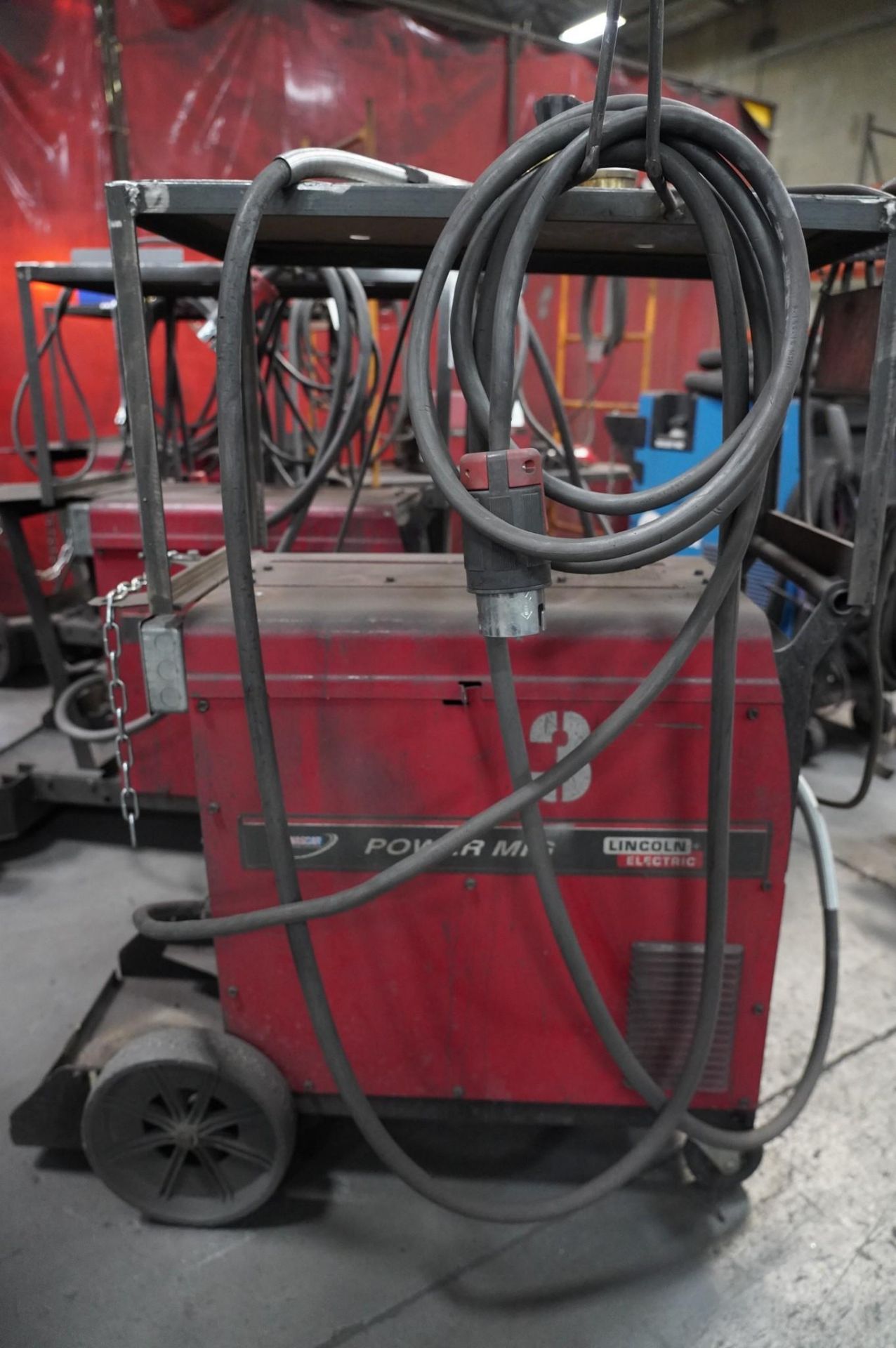 LINCOLN ELECTRIC 255 POWER MIG WELDER INPUT VOLTS : 230/460/575, INPUT ...