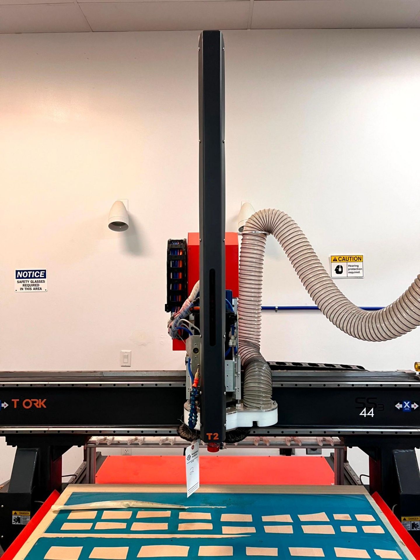 2022 TORK SS3 44 4'X4' CNC ROUTER WITH CO2 LASER (8 TOOL ATC, VACUUM ...