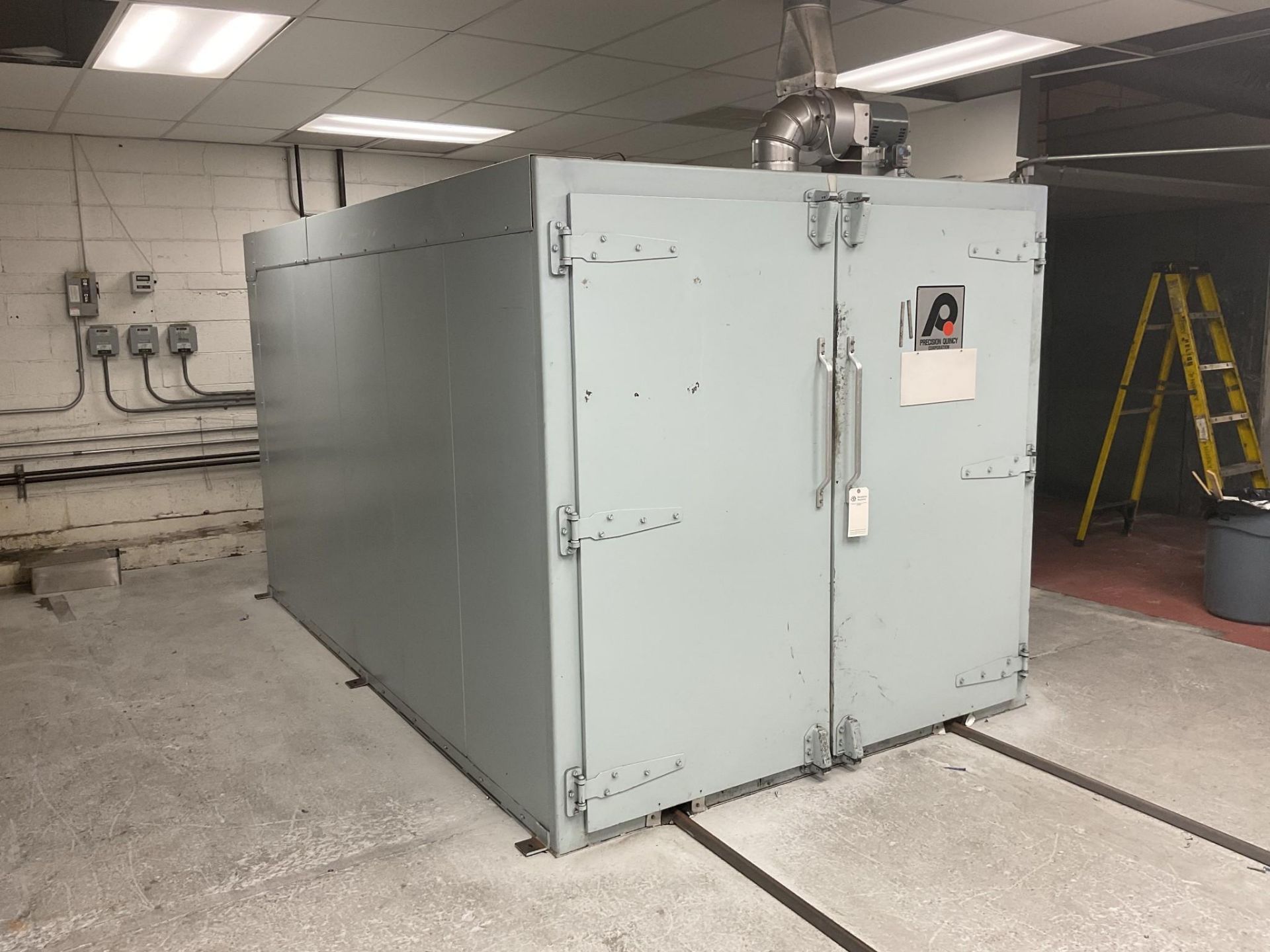 OVEN, WALK-IN, PRECISION QUINCY EC-508-6, GAS-FIRED, FLAMMABLES RATED 6 ...