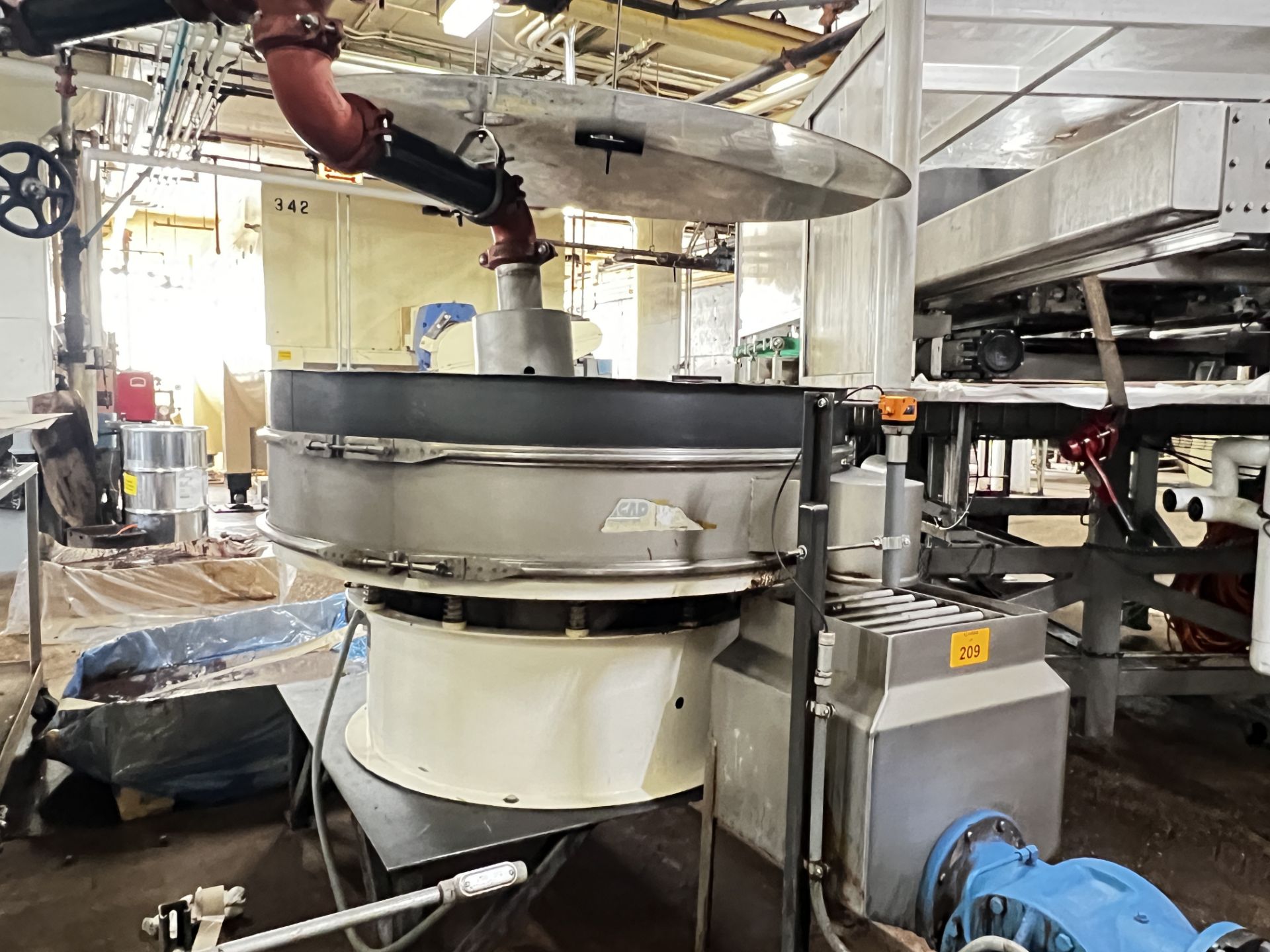Sweco Sifter Vibratory Separator, model Vibro-energy Separator ...