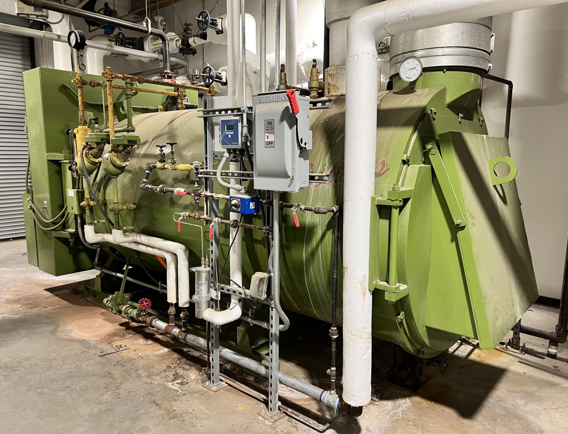 Sellers Manufacturing S-Series Natural Gas Hot Water Boiler, model ...