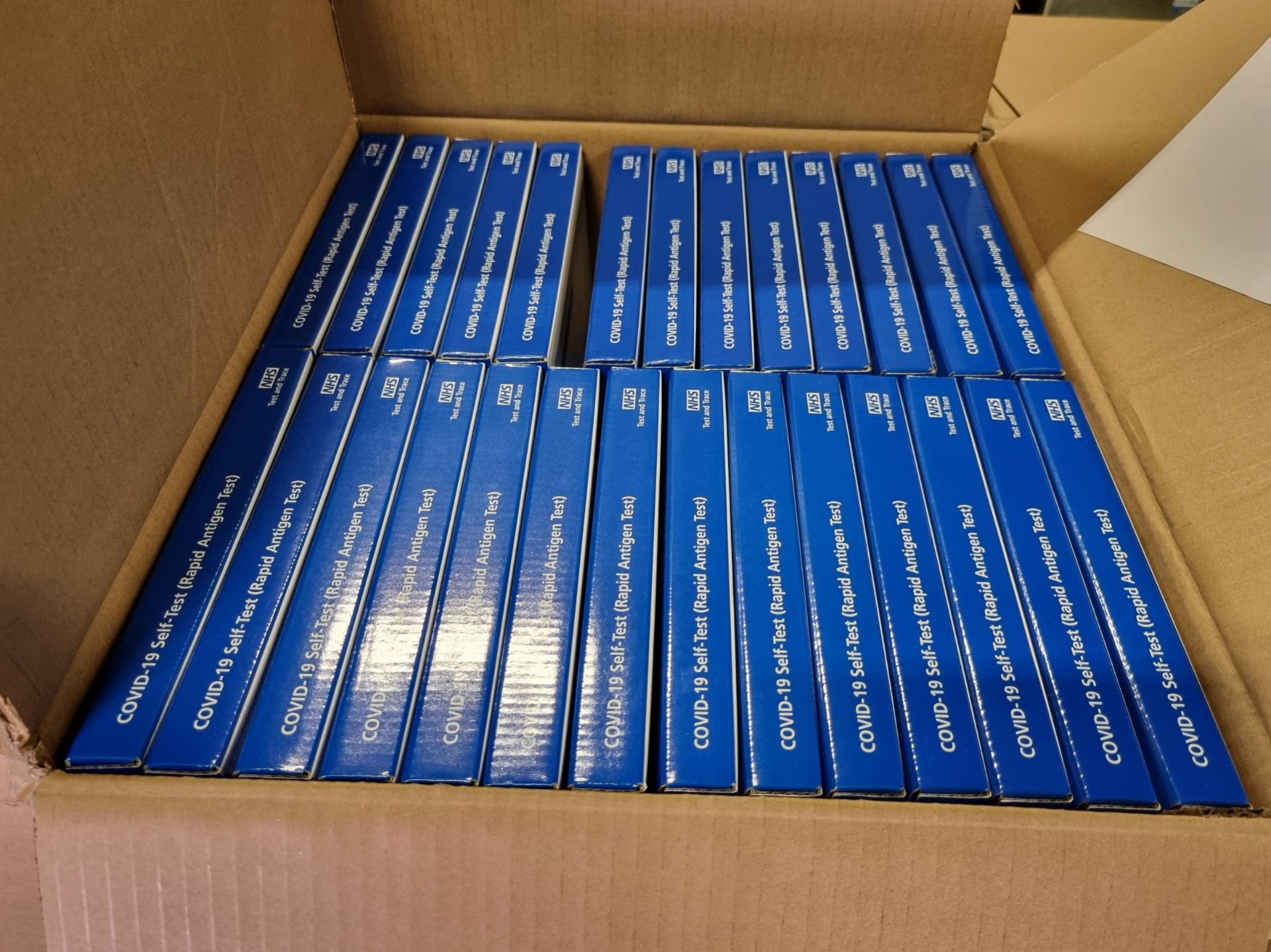 Covid 19 Rapid Antigen Test Self-Test kit - Lot no.X2104005 - 24 boxes ...