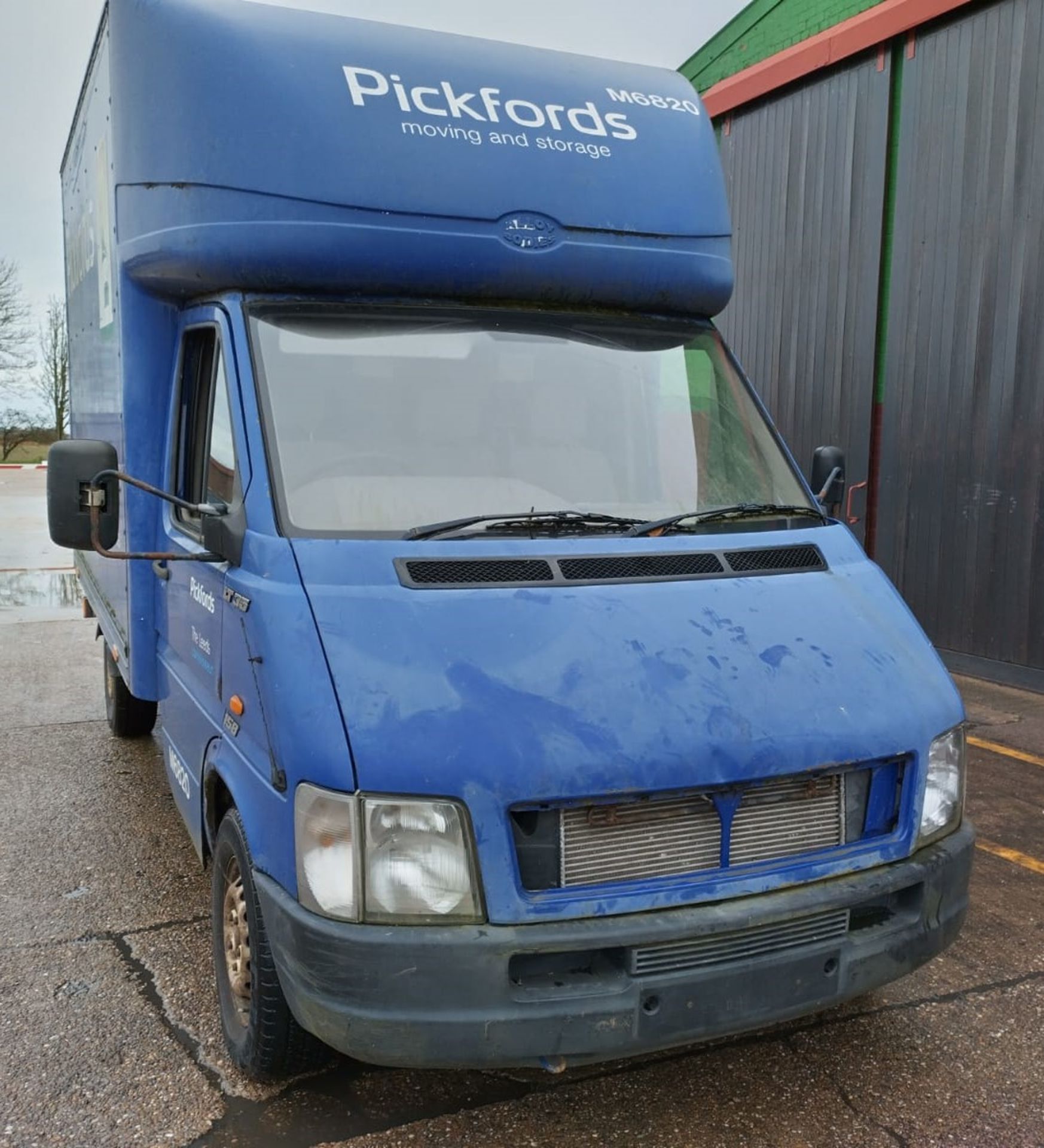 VW LT 35 Luton van with up and over rear door 2.8 litre turbo diesel ...