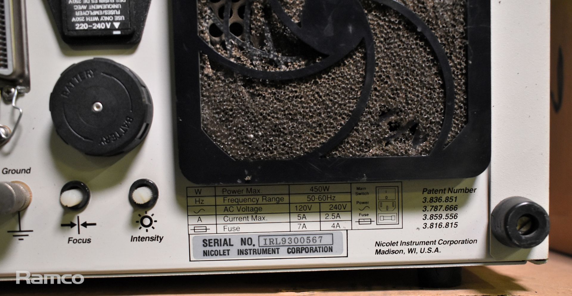 Nicolet Pro 20 digital oscilloscope with case