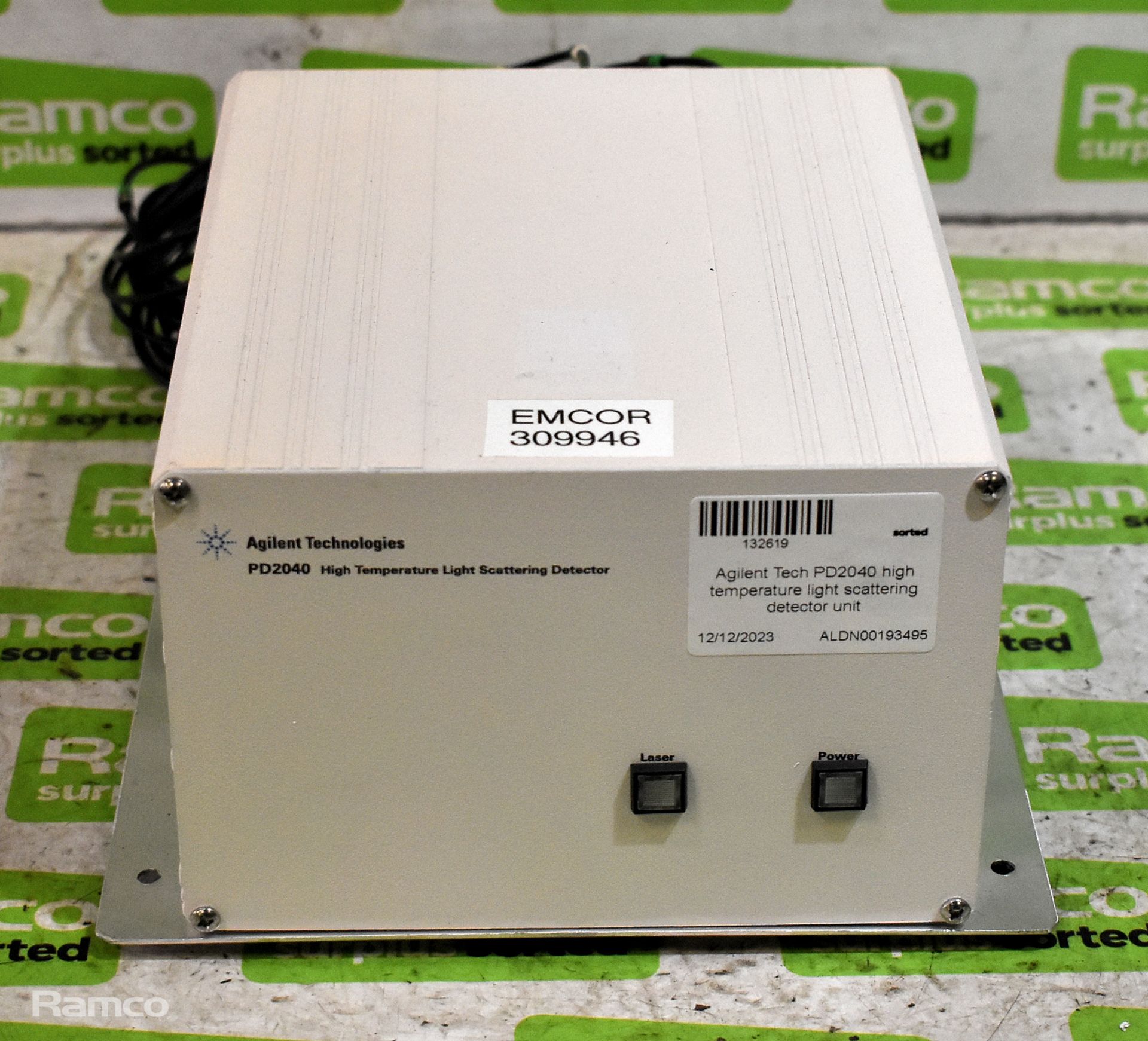 Agilent Tech PD2040 high temperature light scattering detector unit