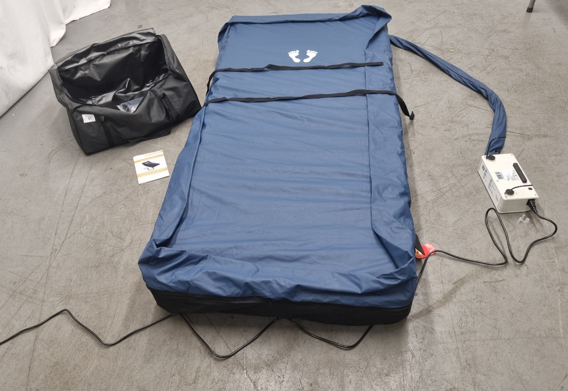 Herida Argyll II dynamic airflow mattress system with digital pump