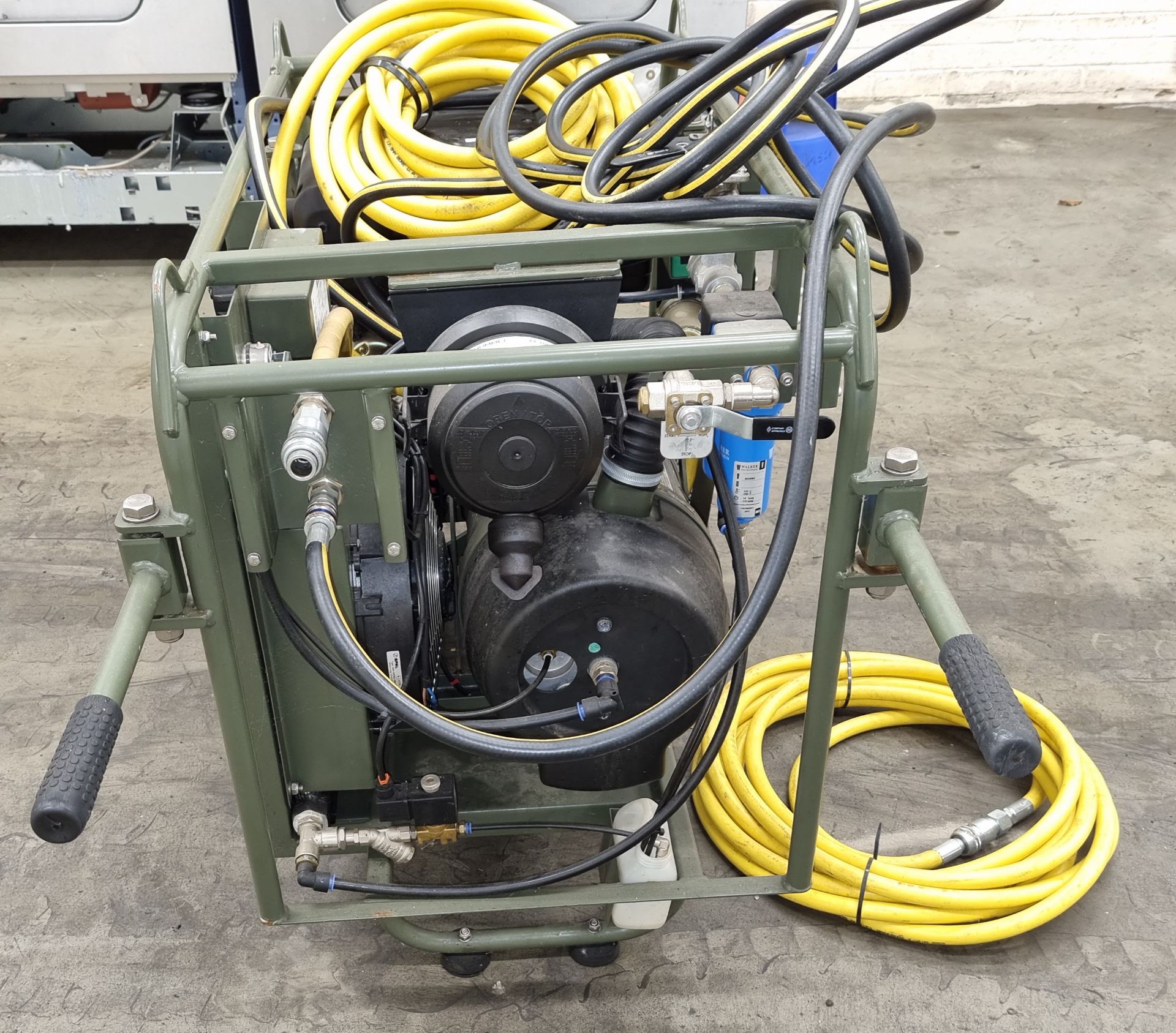 Factair Diesel Air Compressor Model FAC0702 - VO4DM MK III 10.5lt ...
