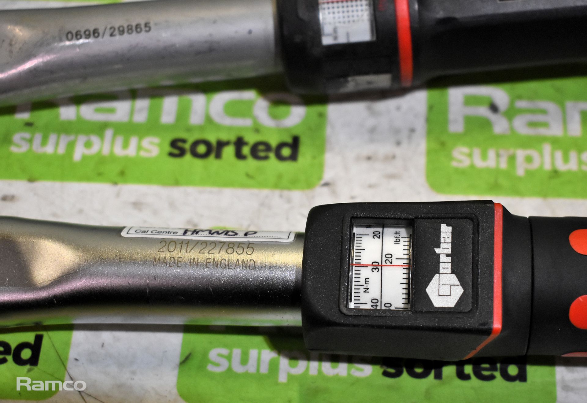 3x Norbar 100 torque wrench handles - 20-100nm (15-80lbf.ft)