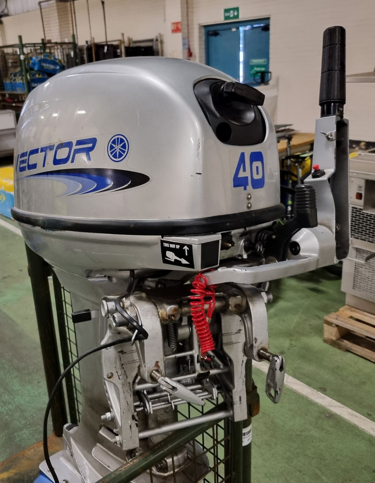 Yamaha Vector 40FH outboard motor - Serial No: IOAL15F0001