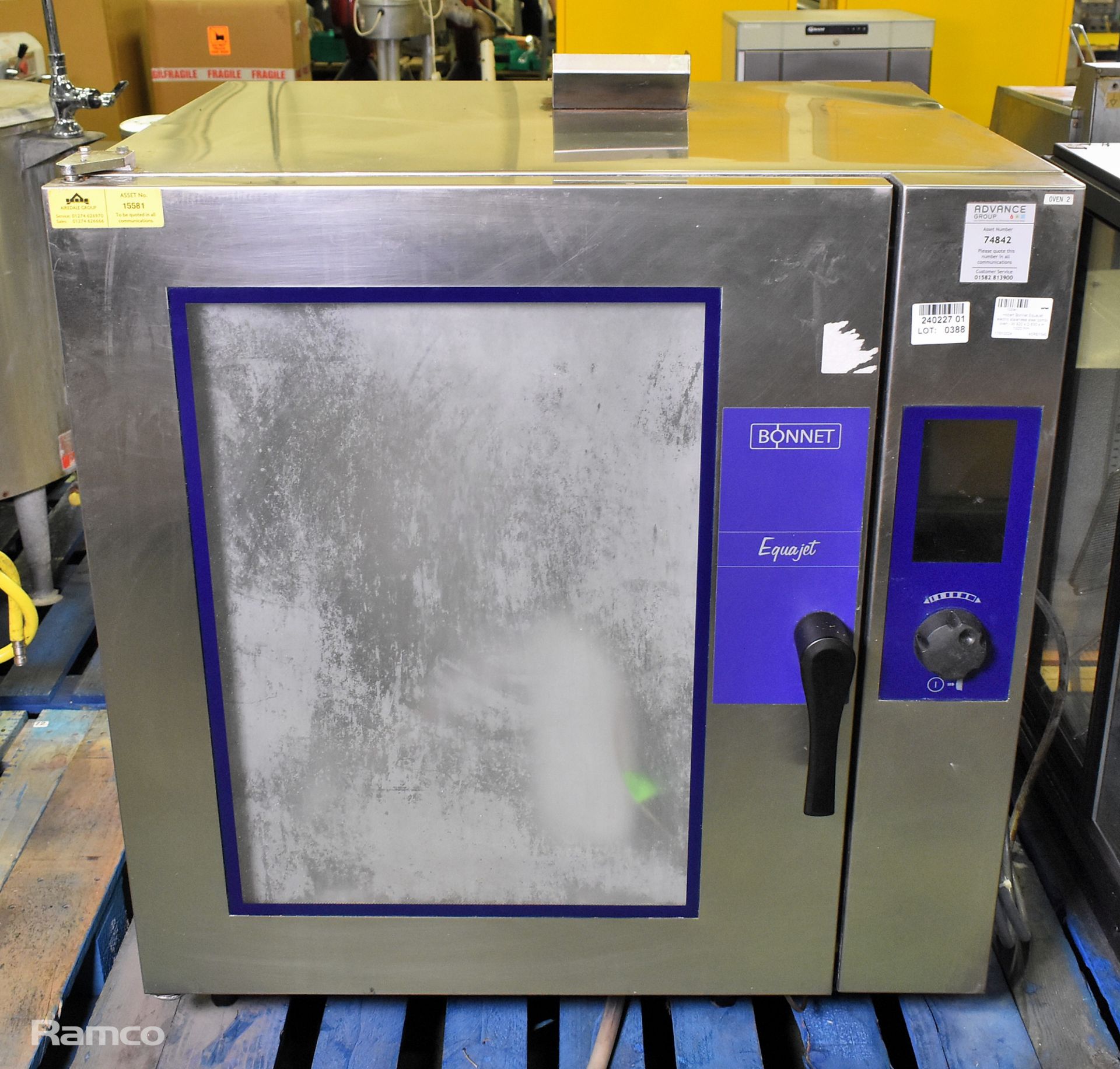 Hobart Bonnet EquaJet electric stainless steel combi oven - W 920 x D ...