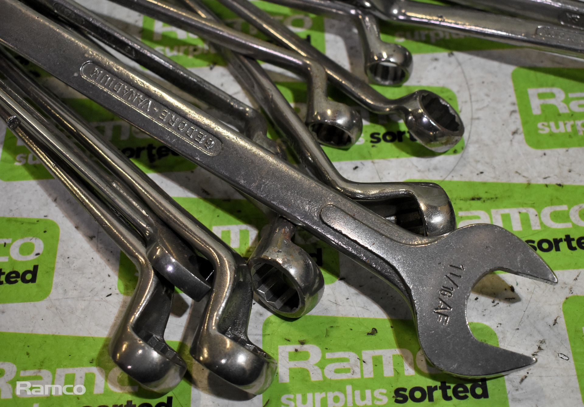 20x Assorted Gedore vanadium spanners