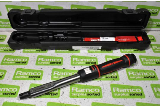 Norbar PRO 100 torque wrench handle 16 mm 20 - 100 Nm with case