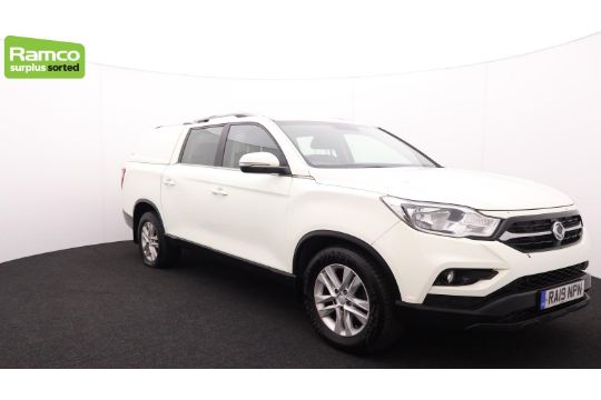 SsangYong Musso Rebel Auto RA19 NPN 2.2L Pick Up Euro 6 Ex National ...