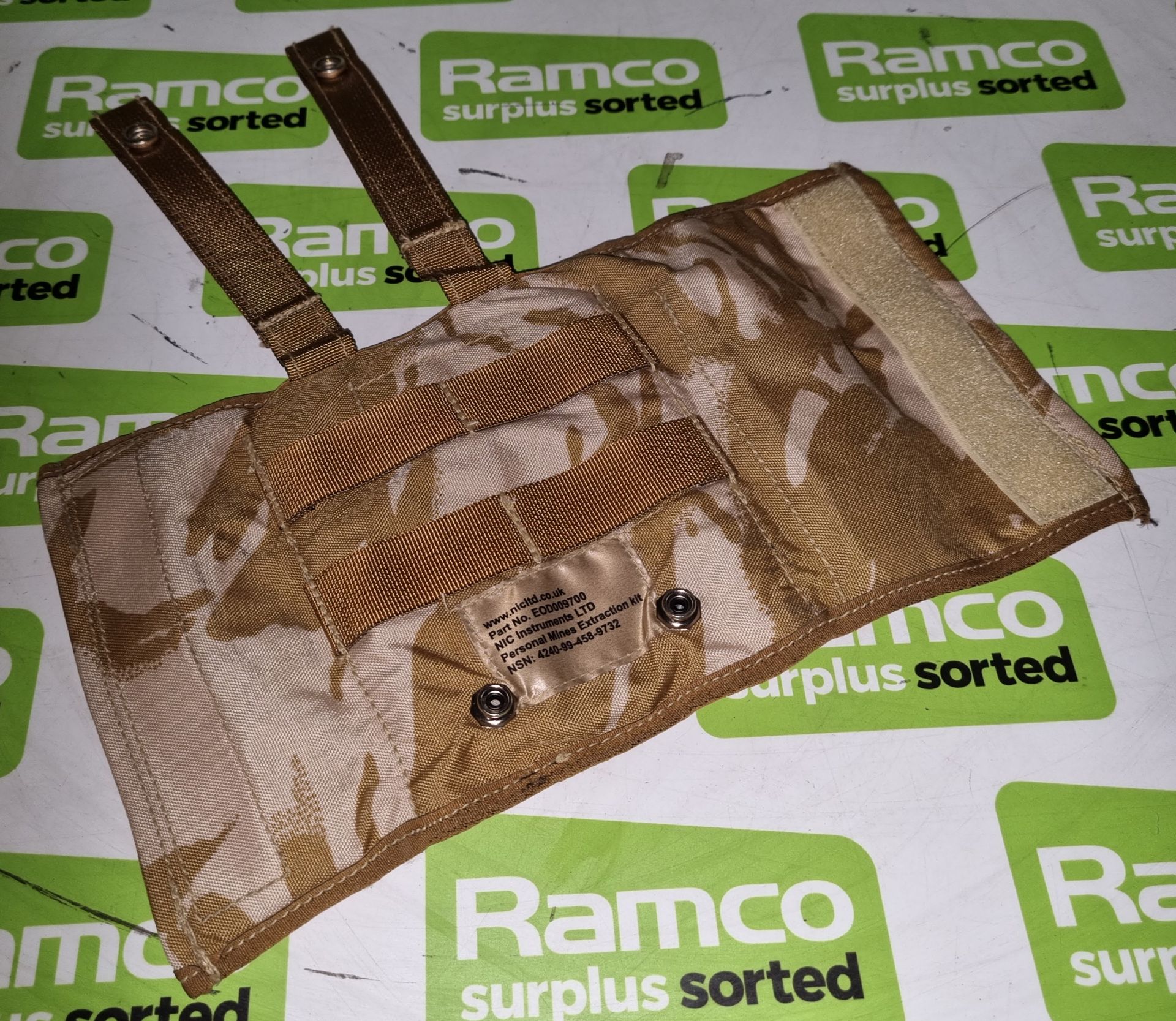 British Army Desert personal mine extraction pouch Second-hand Asset ...
