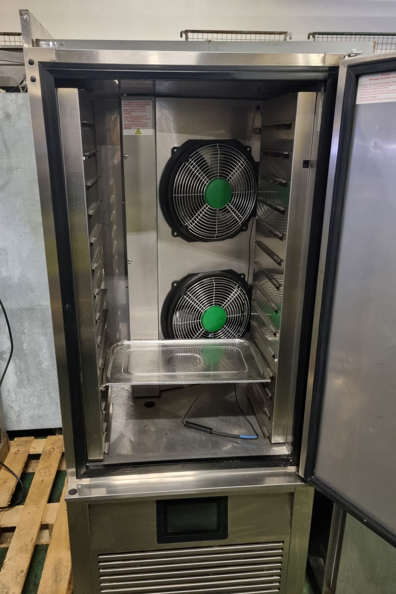 Foster BFT52 stainless steel single door blast chiller W 760 x D 800 x ...