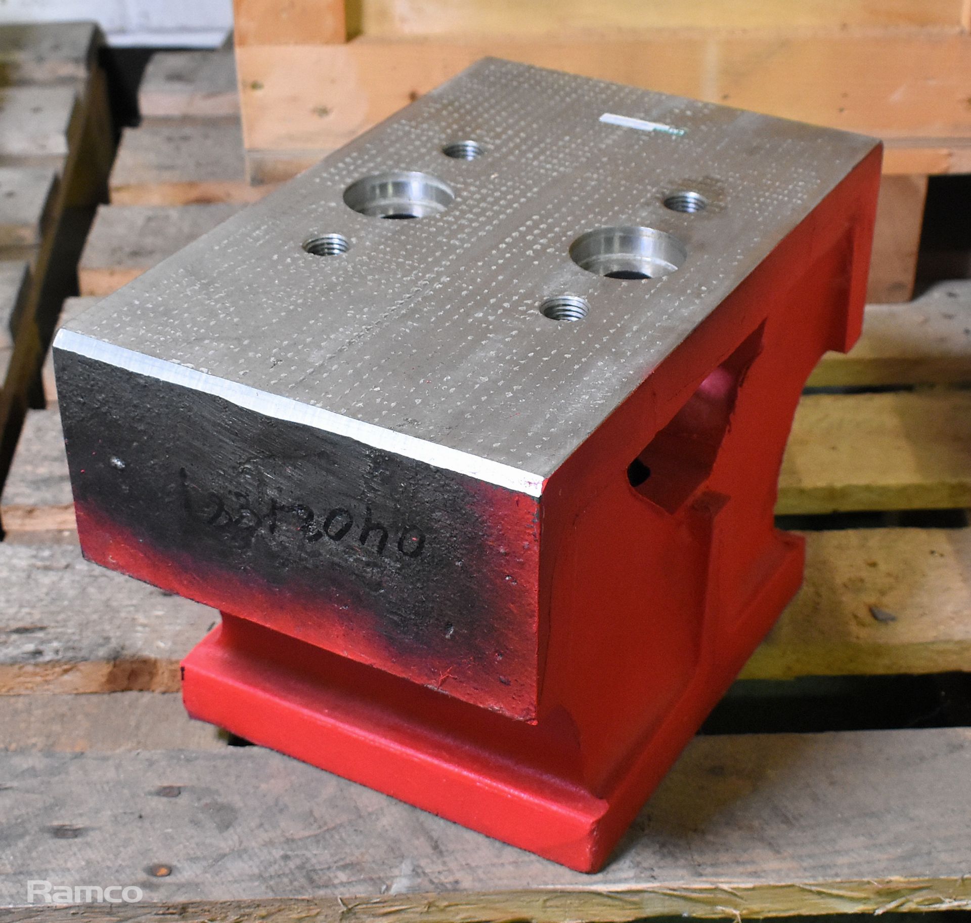 2x Trelleborg resilient mounts - L 350 x W 220 x H 235mm