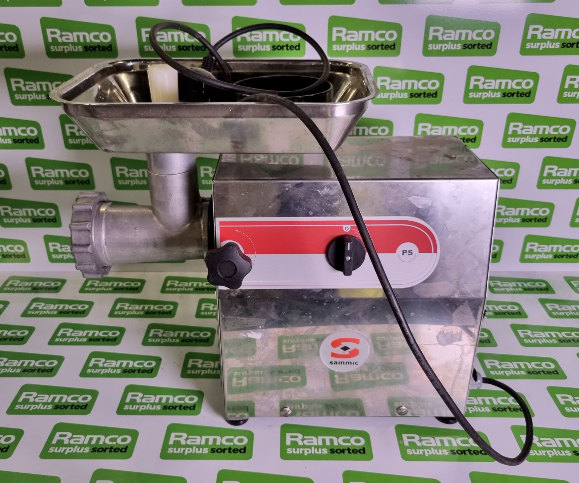 Sammic Dynamic meat mincer - L 500 x W 230 x H 410mm