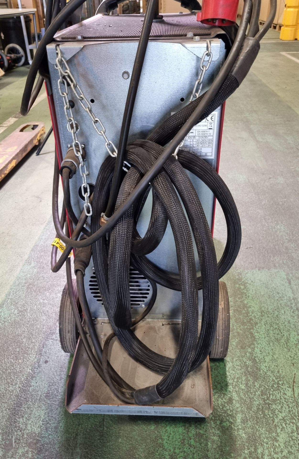 Murex Transmig 326S mig welder with Transmatic Lynx 4HD wire feed unit