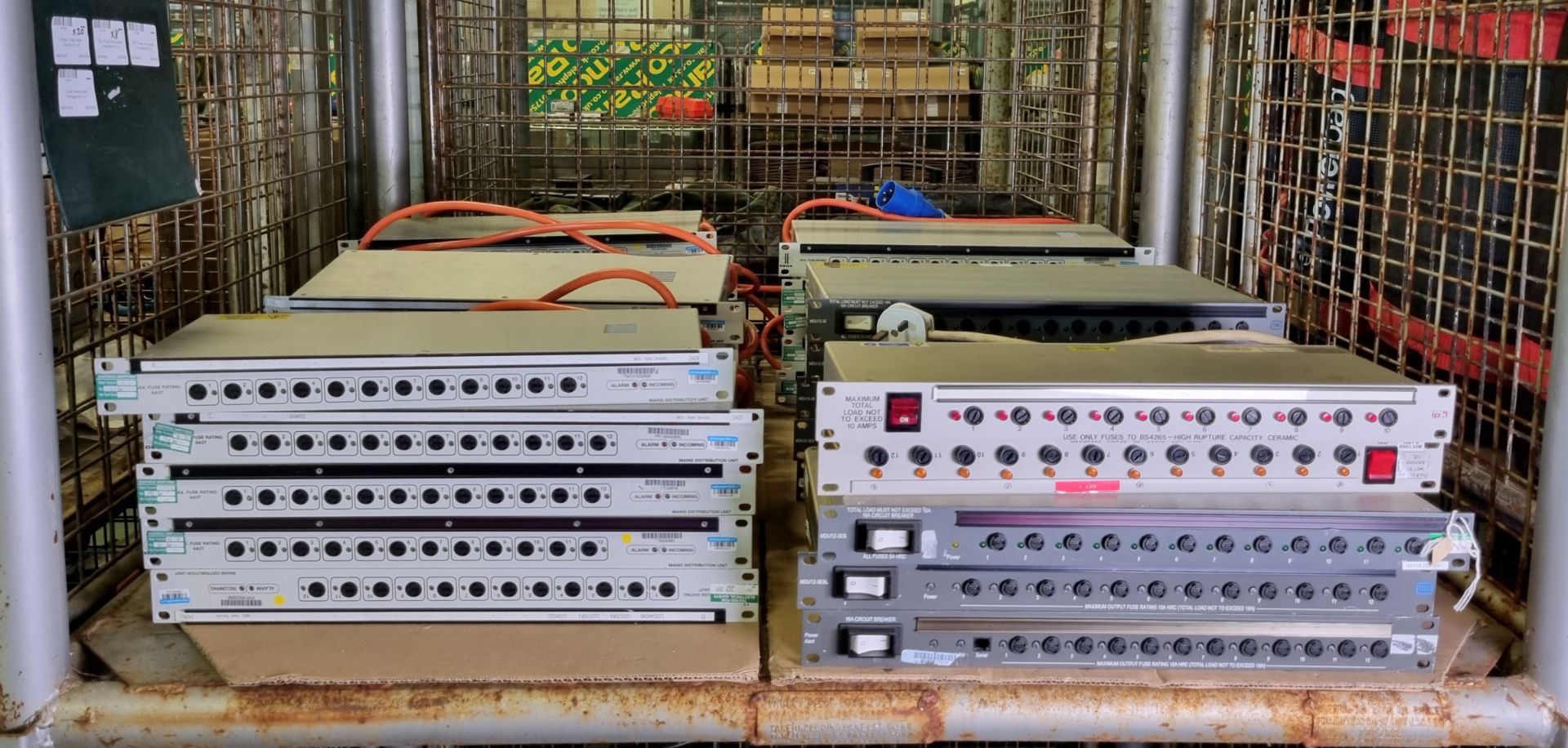 20x Dega 12 way mains distribution units 8x TSL 12 way mains power ...