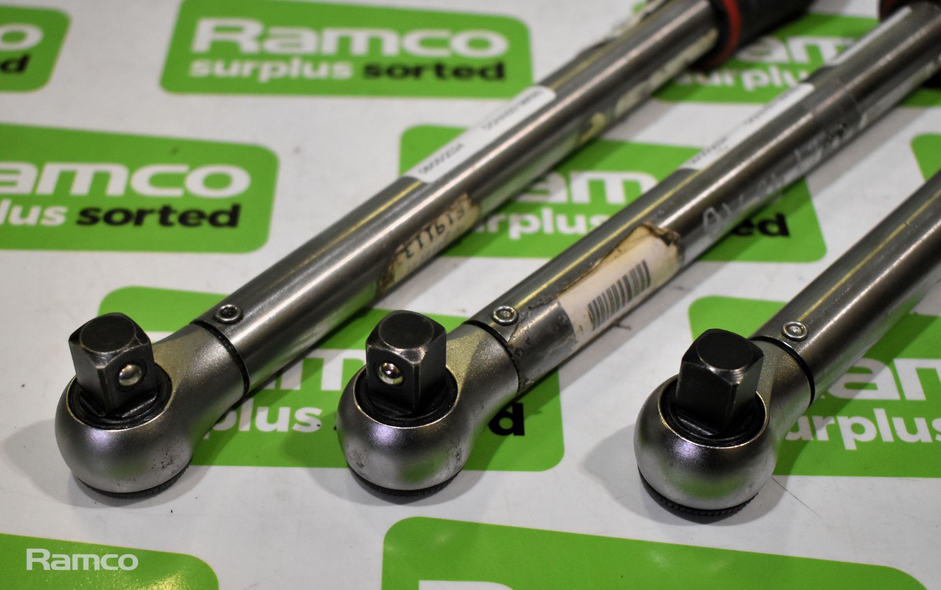 3x Norbar TTi 50 - 1/2 inch torque wrenches - 8-50 Nm
