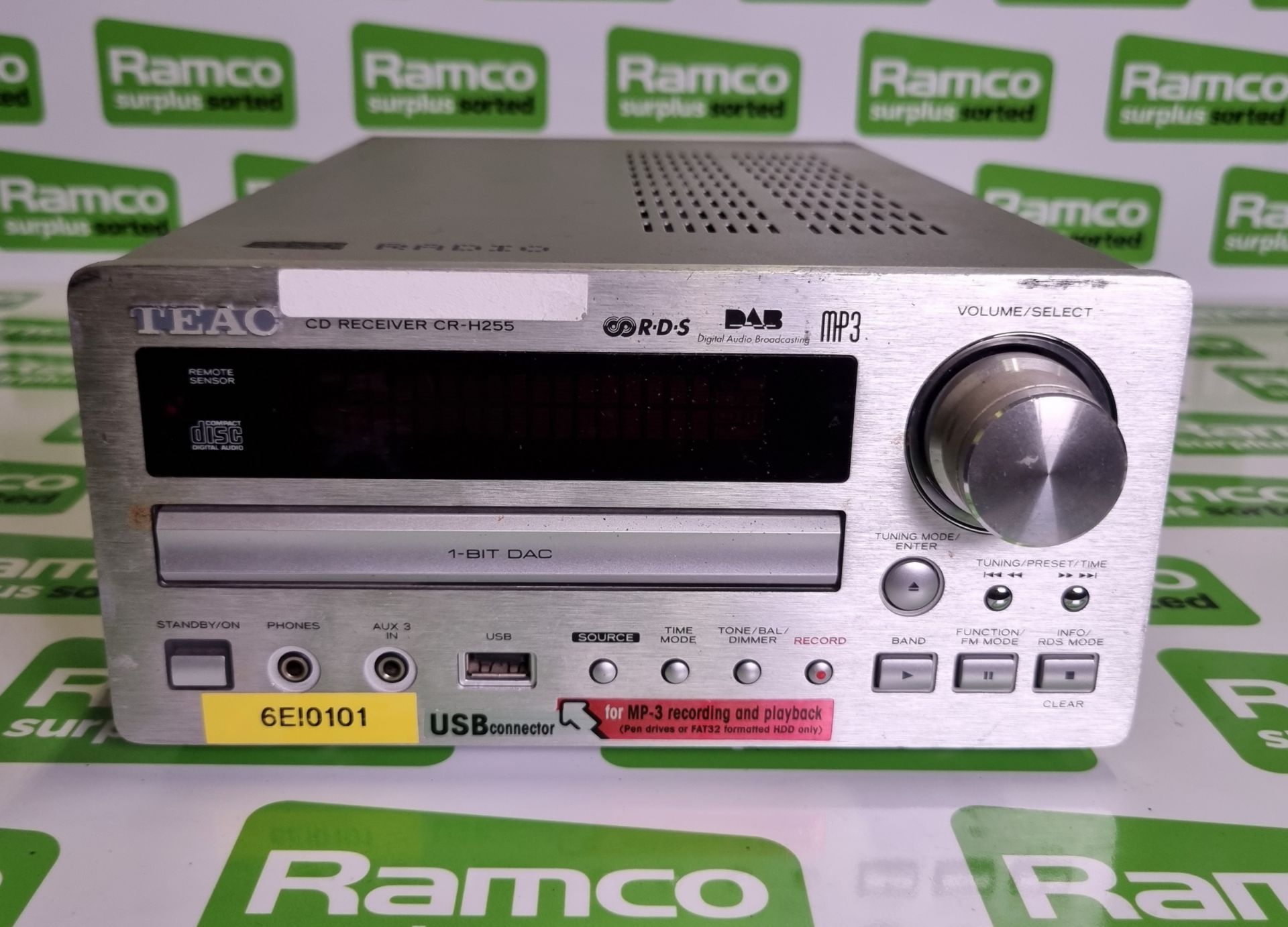 6x Teac CD Receiver CR-H255 radios / CD players