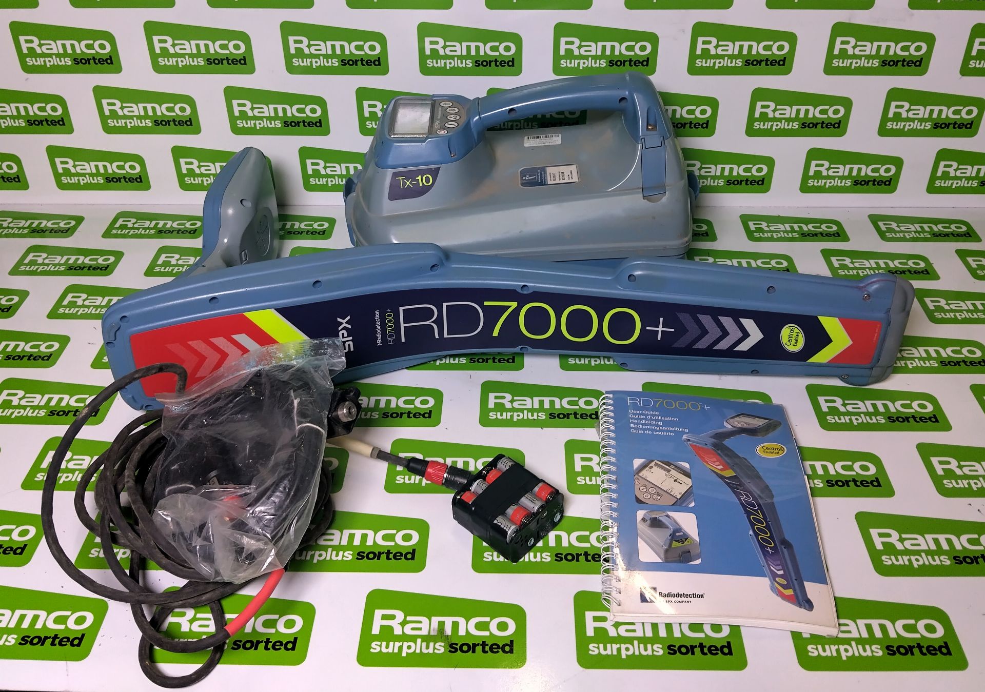 Radiodetection RD7000+ cable avoidance and detection tool and TX10 ...