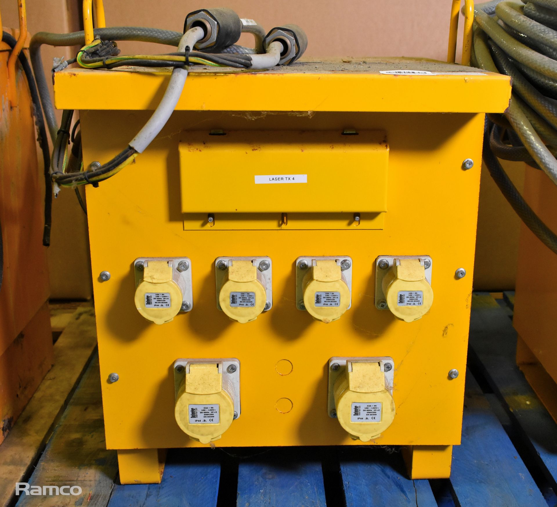 Carroll Meynell Yellow 110V site distribution transformer input 400V 3ph
