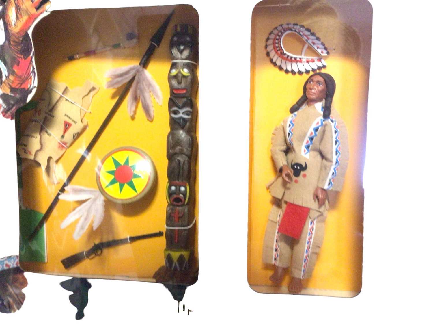 Madelman Jefe Indio (1977-1983) Equipo Basico with 6 1/2" action figure ...