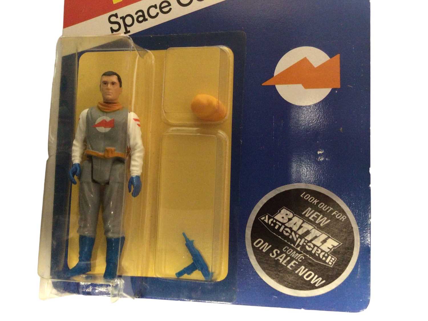 Palitoy Action Man Action Force Space Commander, on card with blister ...