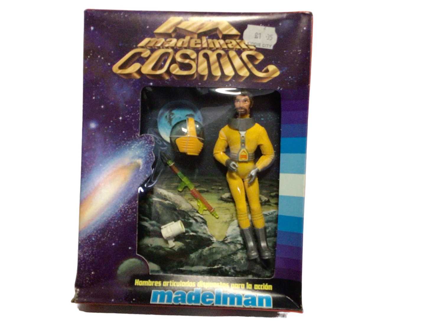 Madelman (1980-1983) Cosmic Piloto Astronave 6 1/2" action figure with ...