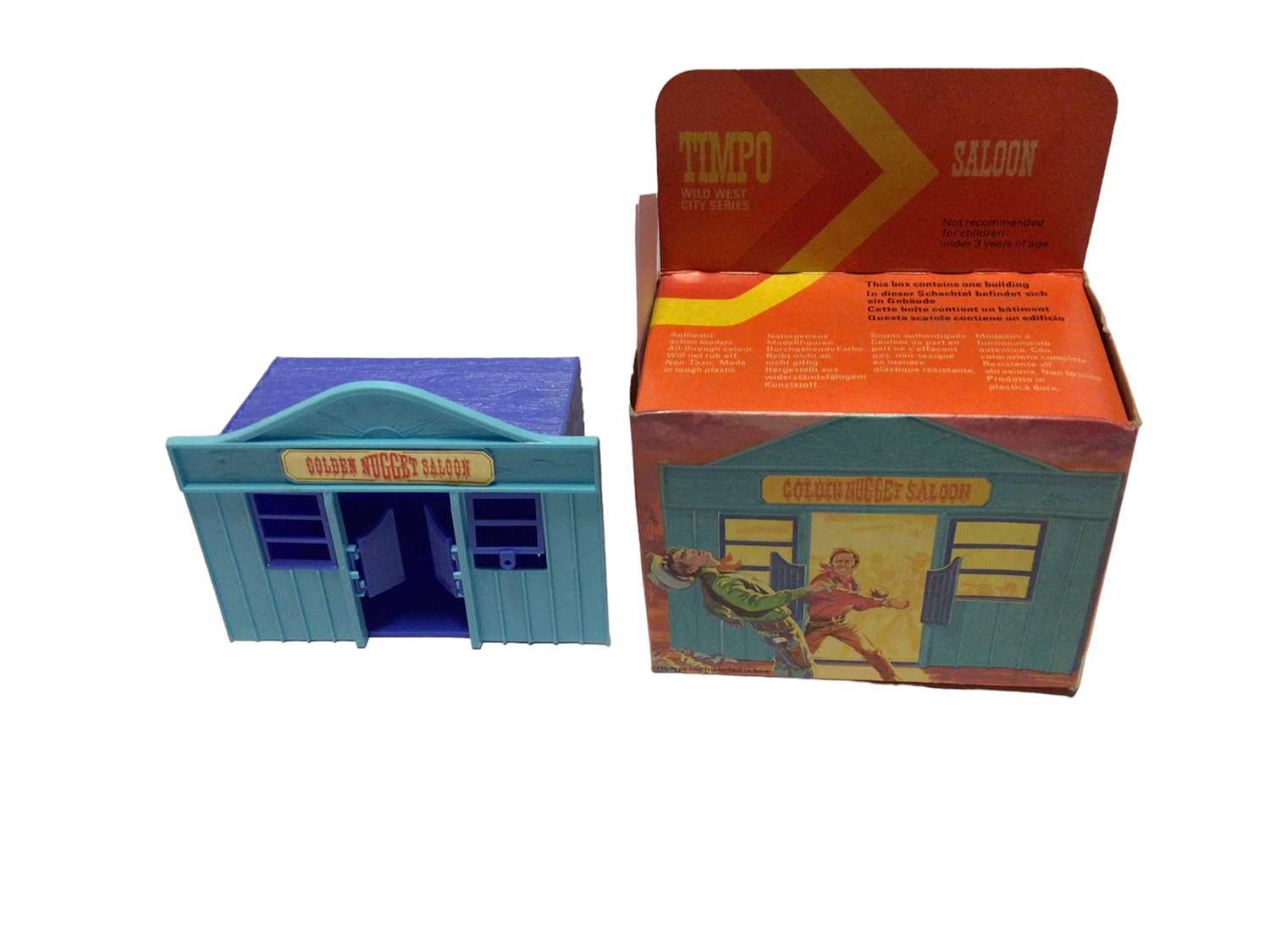 Timpo Toys Wild West City Series Saloon, in three colour varieties ...