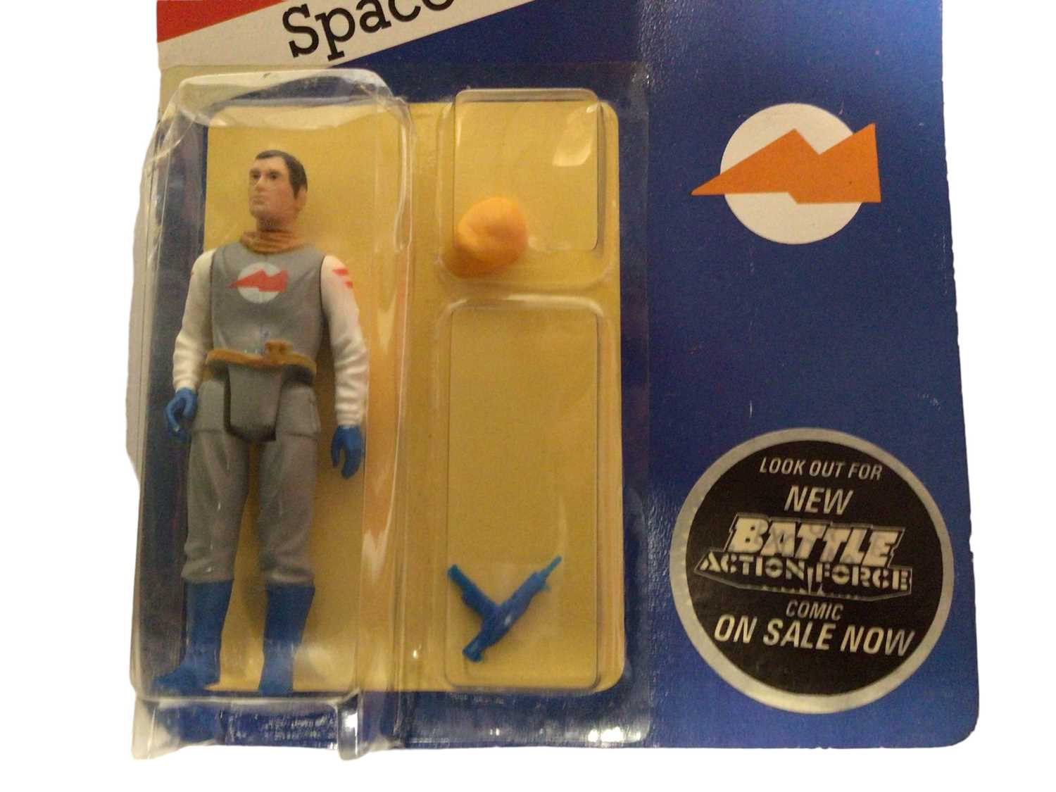 Palitoy Action Man Action Force Space Commander, on card with blister ...