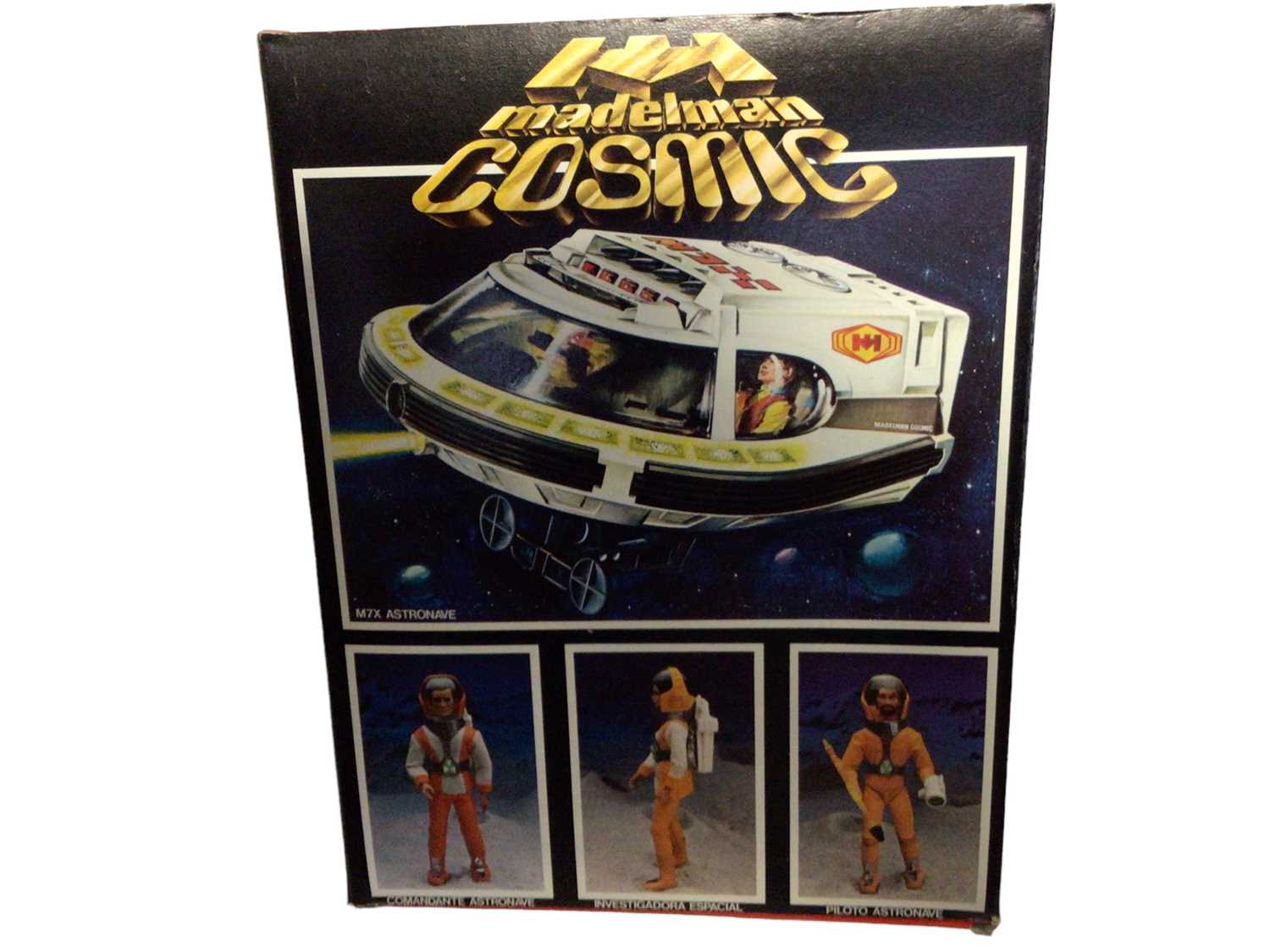 Madelman (1980-1983) Cosmic Commandante Astronave with 6 1/2" action ...