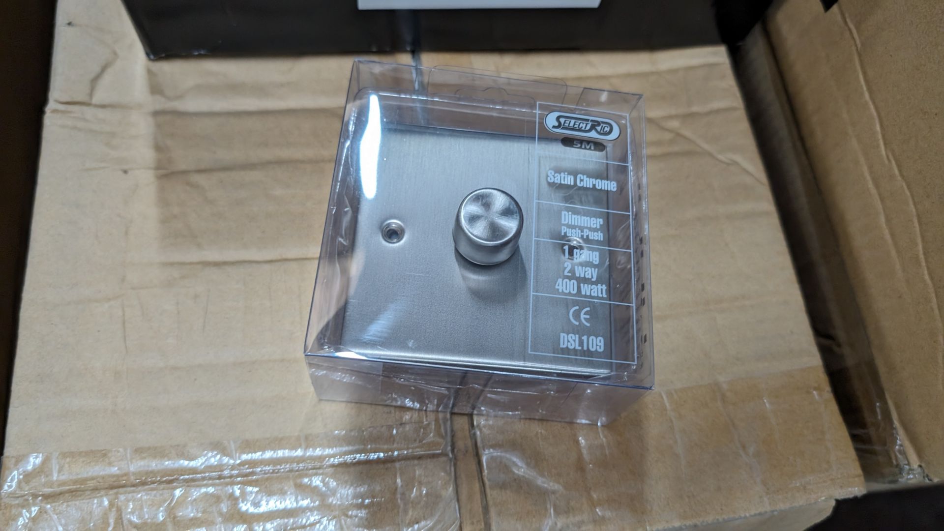 50 off satin chrome 1 gang 2 way push on/off dimmer switches (one ...
