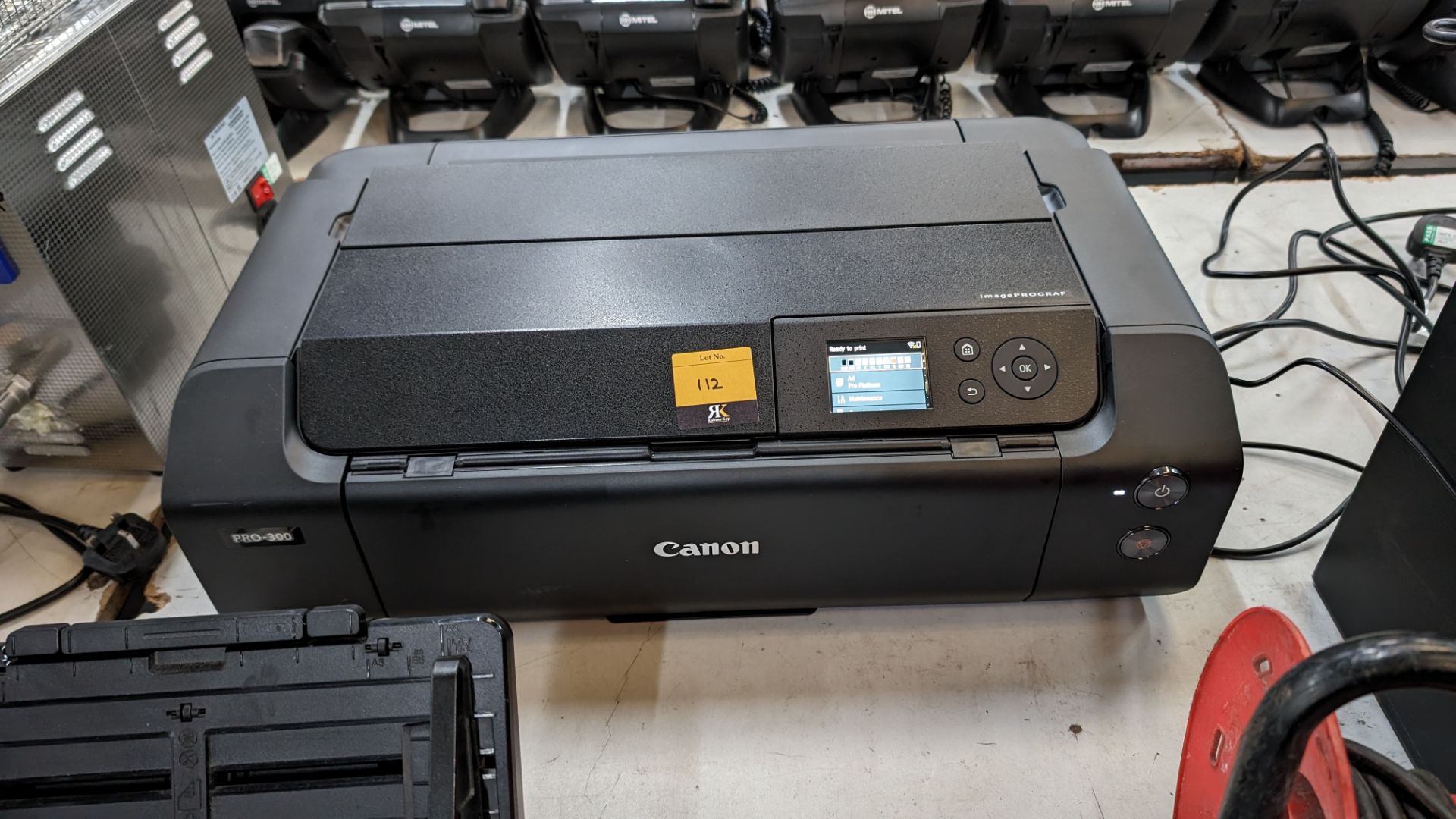 Canon Pro-300 ImagePROGRAF A3 printerPlease note, this lot is subject ...