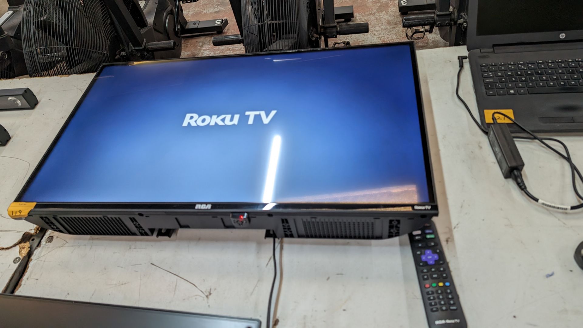 RCA Roku TV model RR32HDI, including remote control. NB: No stand and ...