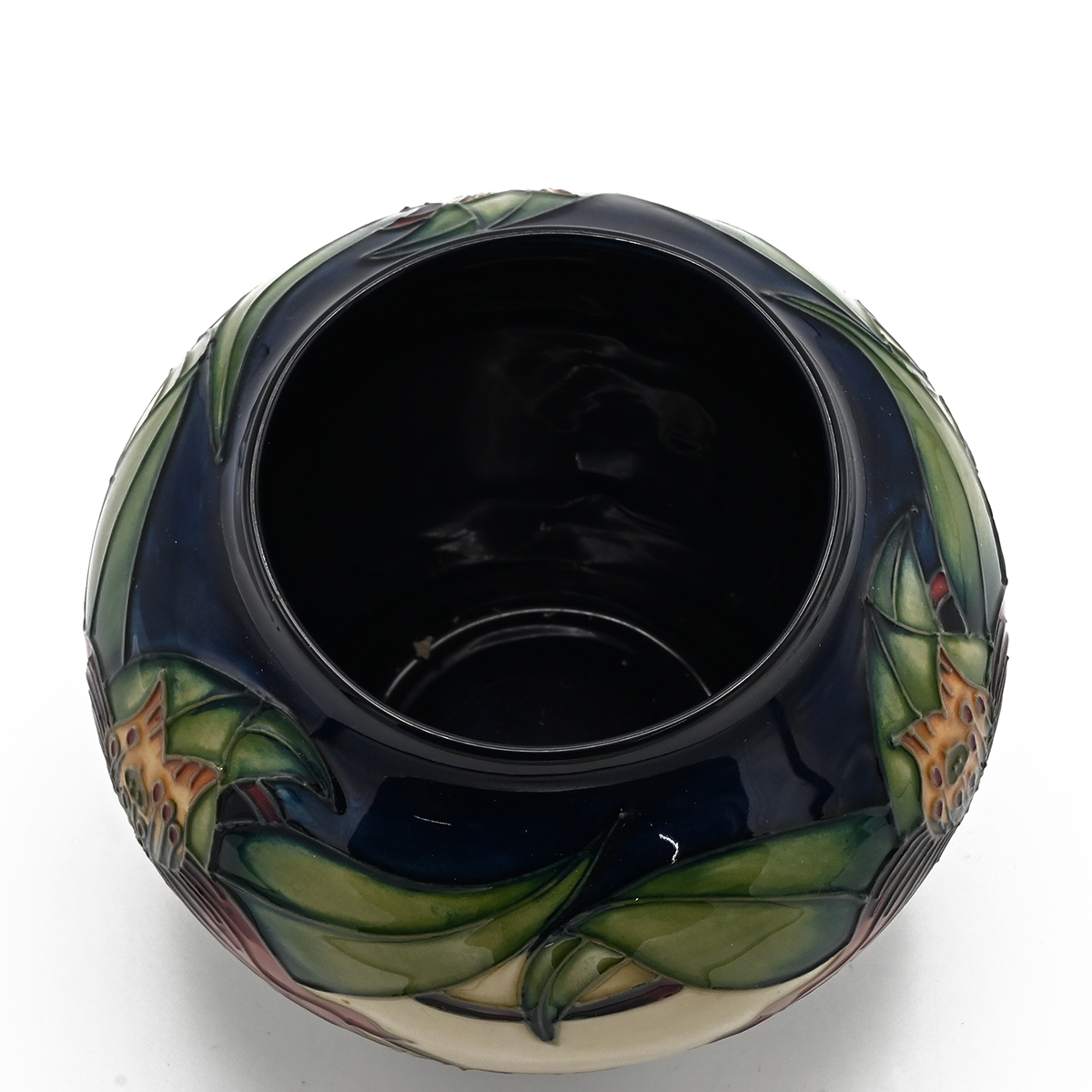 Moorcroft Anna Lily posy vase by Nicola Slaney. Copyright 1998. Height ...