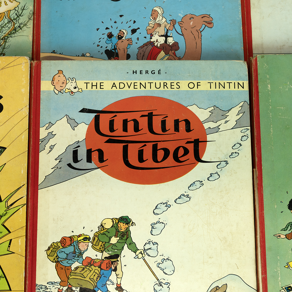 Herge's The Adventures of Tintin - 15 titles including three first ...