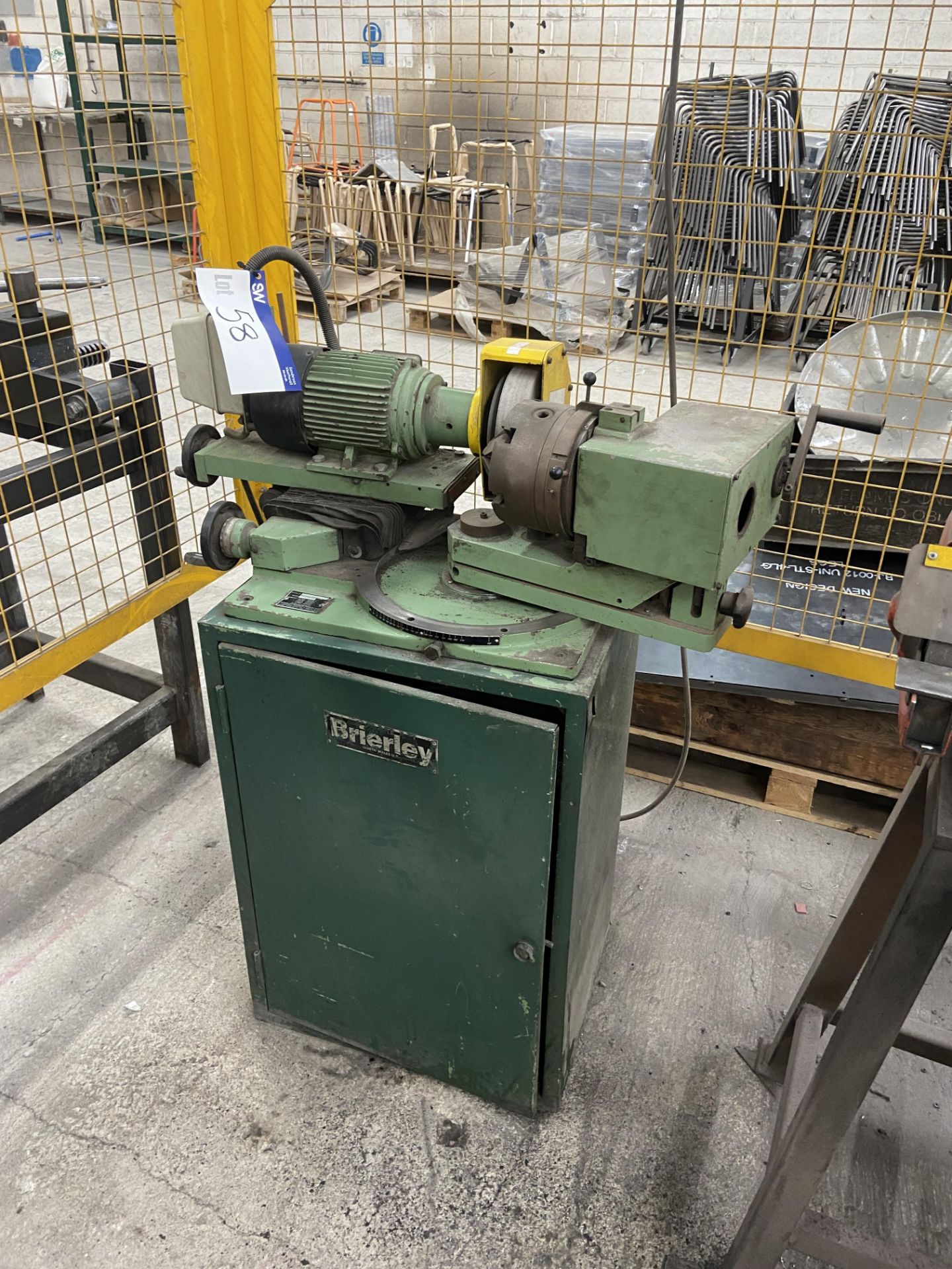 Brierley ZB50/FEC Tool & Cutter Grinder, serial no. 980545 Please read ...