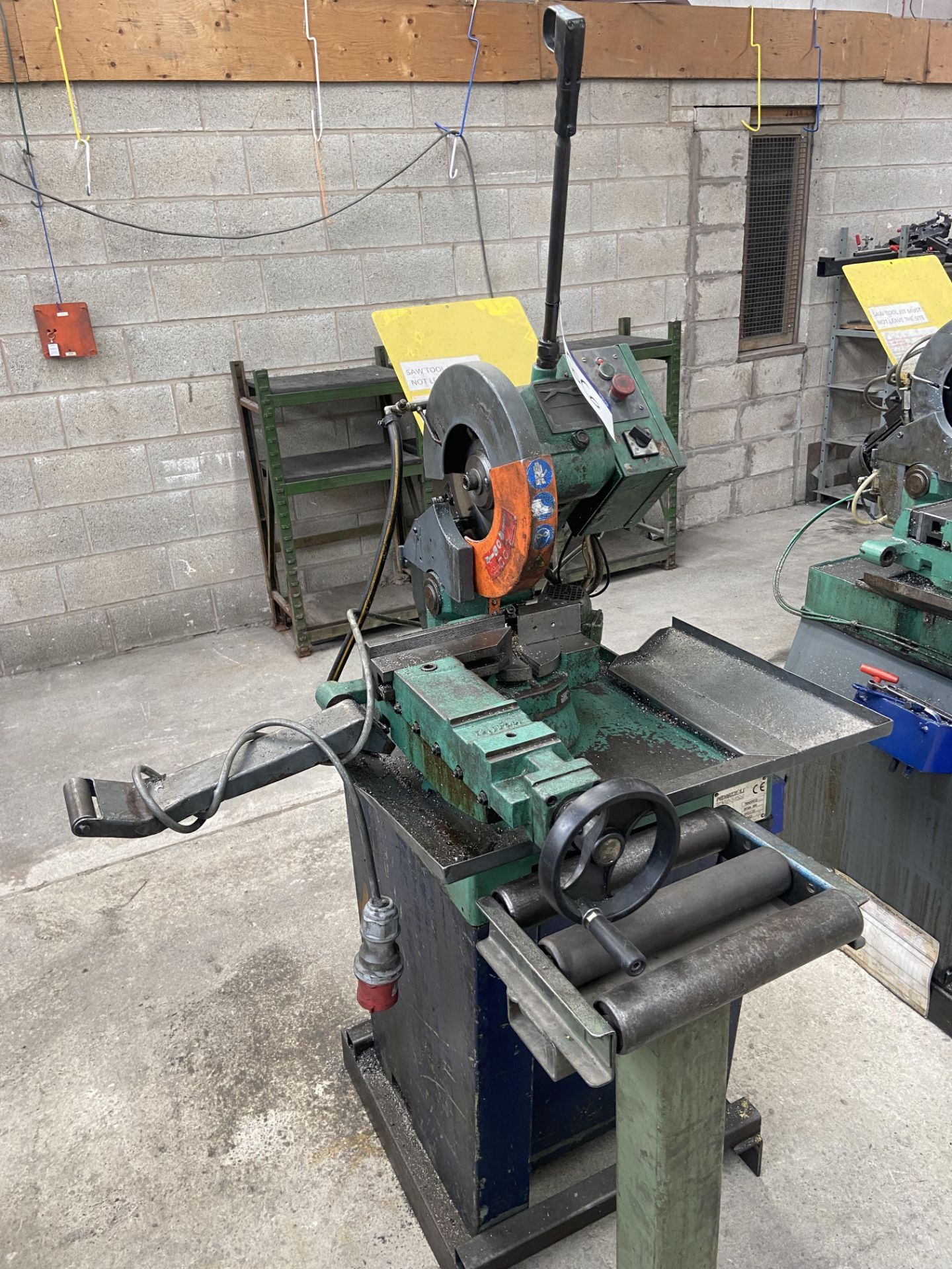 Pedrazzoli Brown 300 Cold Saw, serial no. 048139, year of manufacture ...