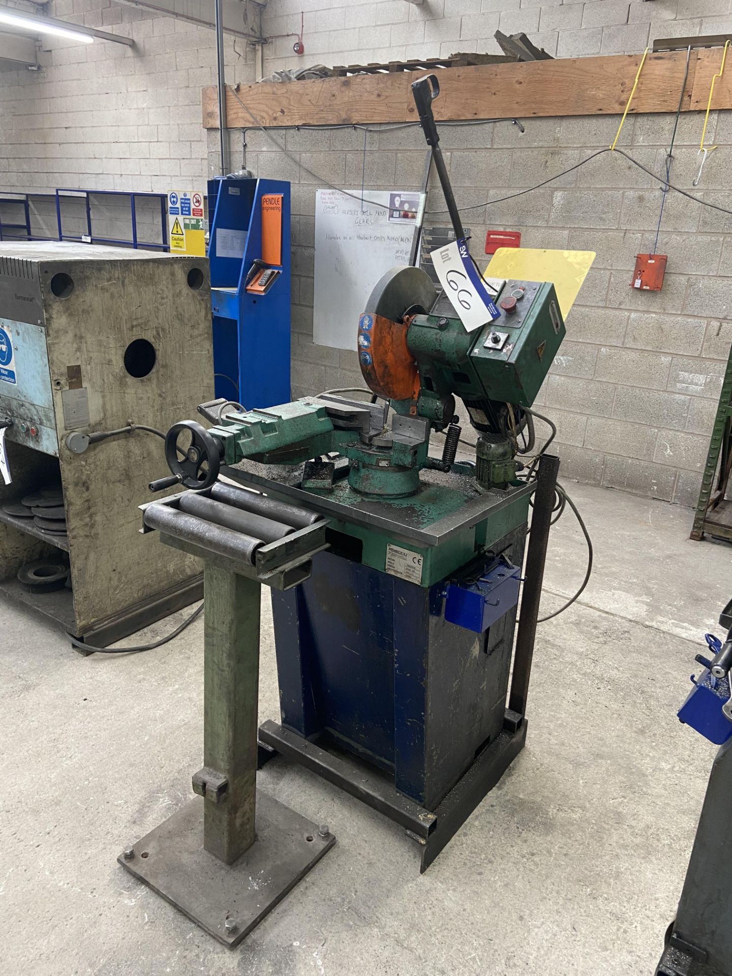 Pedrazzoli Brown 300 Cold Saw, serial no. 048139, year of manufacture ...